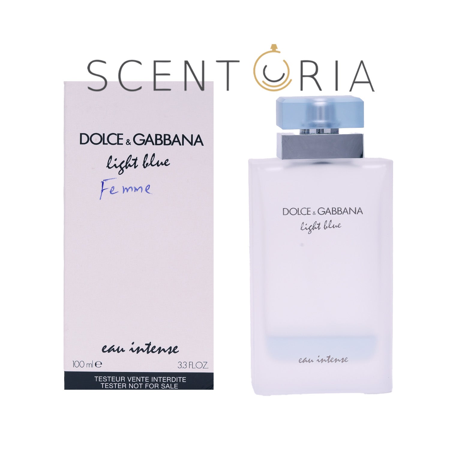 Light Blue Eau Intense Pour Femme EDP Partial – Scentoria